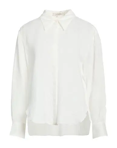 Dorothee Schumacher Viscose Silk Pinstriped Shirt