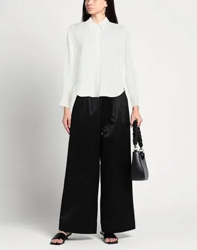 Dorothee Schumacher Viscose Silk Pinstriped Shirt