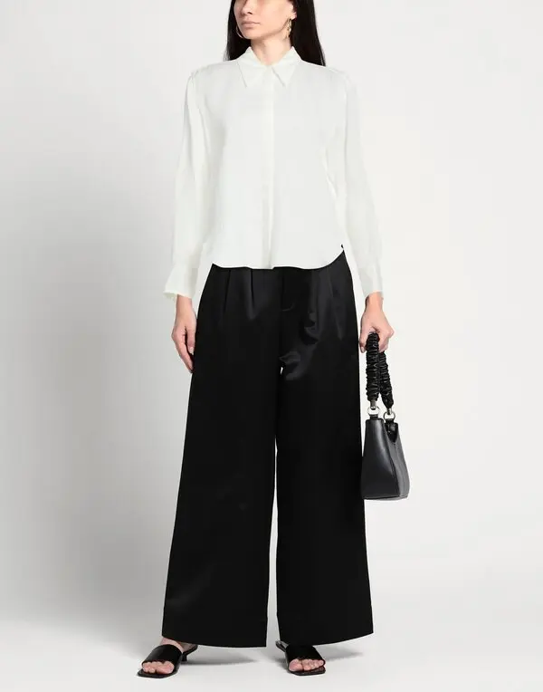 Dorothee Schumacher Viscose Silk Pinstriped Shirt