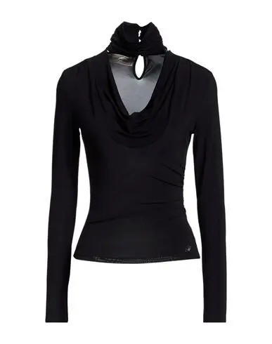 Blumarine Long Sleeve Jersey Top - Black