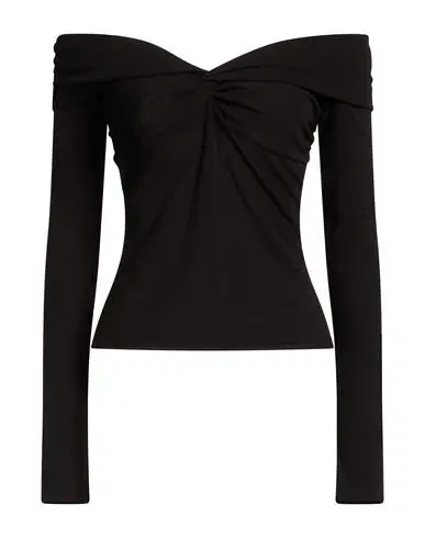 Blumarine Viscose Jersey Top With Draped Neckline