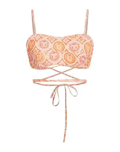 CONNOR & BLAKE Multicolor Beaded Cotton Crop Top