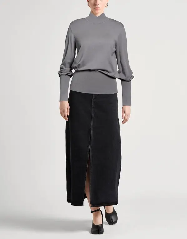 SILVIAN HEACH Appliqué" Mock Neck Long Sleeve Knit Top