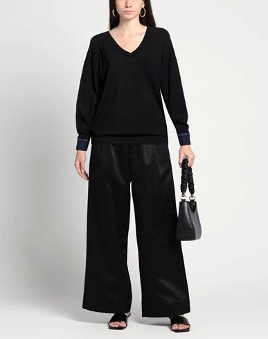 SILVIAN HEACH V-neck Knit Sweater - Black