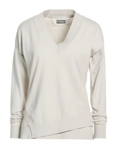 SILVIAN HEACH Viscose, Polyester, And Nylon V-neck Sweater - Grey