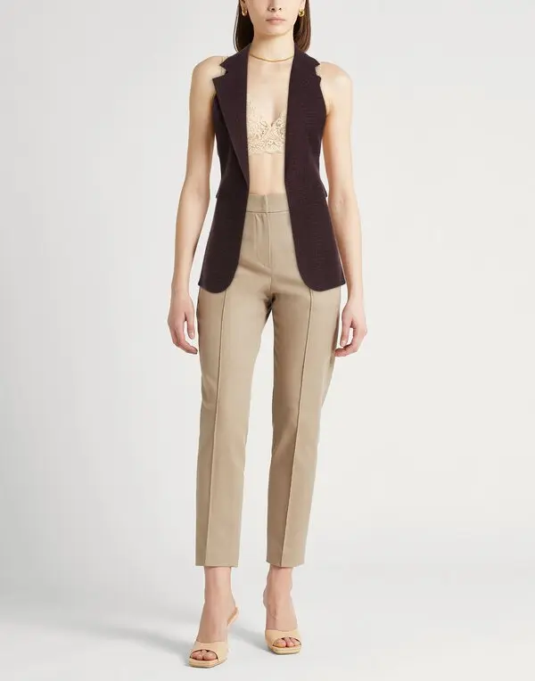 ALYSI Virgin Wool Twill Vest