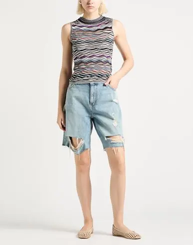 Missoni Knit Sleeveless Crewneck Top