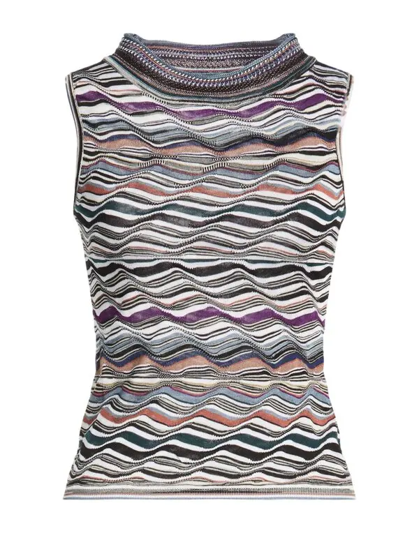Missoni Knit Sleeveless Crewneck Top