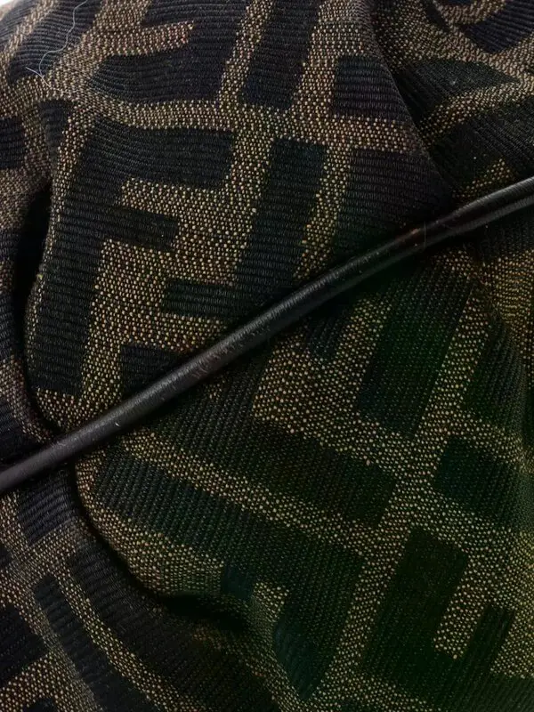 Fendi Zucca Canvas Mini Hobo Bag