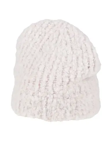 WOOL & CO Light Merino Wool & Recycled Polyamide Beanie - Grey