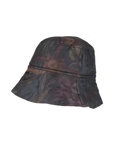 Dries Van Noten Quilted Floral-print Bucket Hat - Grey