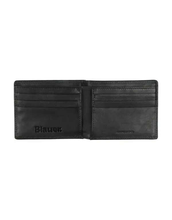 BLAUER. Wallet Leather