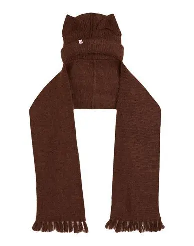 CHARLES JEFFREY Scarf Alpaca Wool, Viscose, Polyester, Polyamide, Elastane - Brown