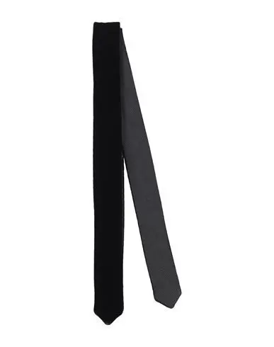 Giorgio Armani Velvet Necktie - Black