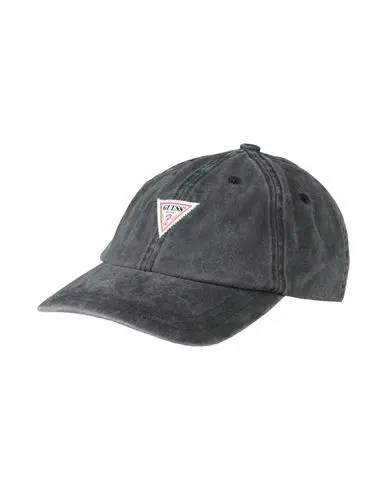 Guess Cotton Gabardine Baseball Cap - Grey