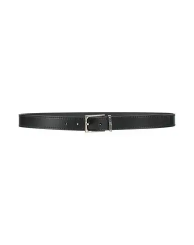 Dunhill Leather Belt With Buckle Fastening - Black