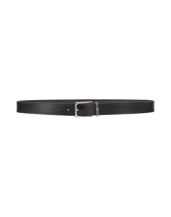 Dunhill Leather Belt With Buckle Fastening