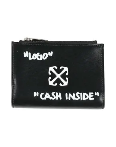 OFF-WHITE™ Off-white Wallet Calfskin - Black