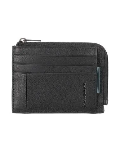 PIQUADRO Cardholder Cow Leather - Black