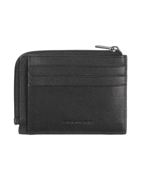 PIQUADRO Cardholder Cow Leather - Black
