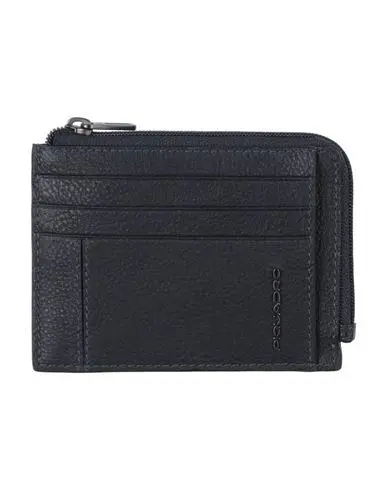 PIQUADRO Cardholder Cow Leather - Navy