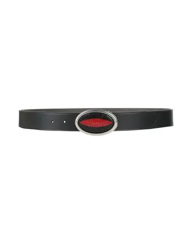 FERRAGAMO Leather Belt - Black