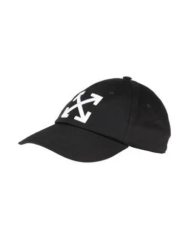 OFF-WHITE™ Cotton Gabardine Baseball Cap - Black