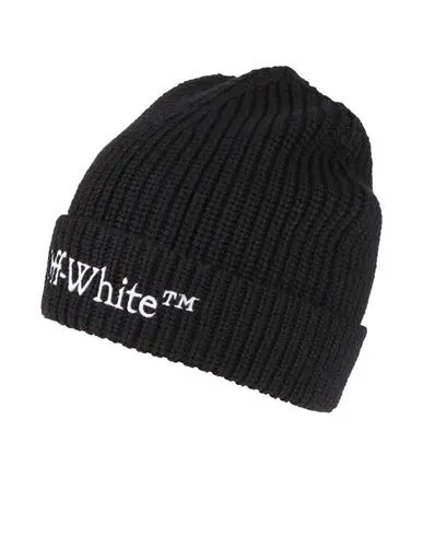 OFF-WHITE™ Wool Knit Beanie - Black