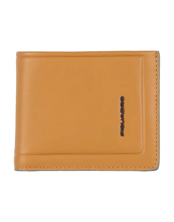 PIQUADRO Wallet Cow Leather - Beige