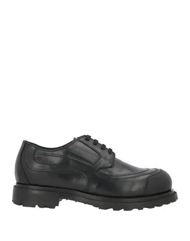 J.L - A.L Leather Lace-up Block Heel Shoes