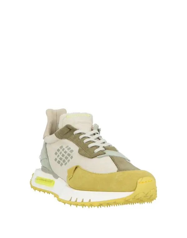 BEPOSITIVE Multicolor Suede And Textile Fiber Sneakers