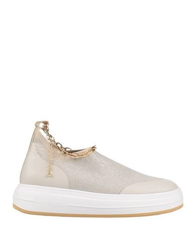 APEPAZZA Apepzza Embellished Chunky Knit Sneakers - Platinum