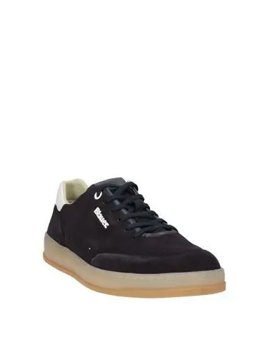 BLAUER. Midnight Leather Low-top Sneakers