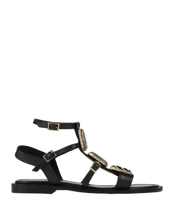 APEPAZZA Apepzza Leather Embellished Sandals
