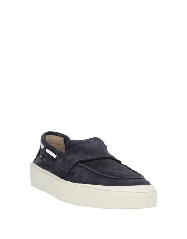 BLAUER. Leather Loafers