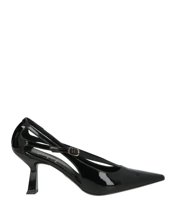 OVYE Patent-effect Pointed Toe Pumps