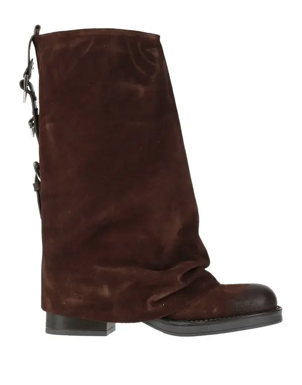 OVYE Suede Buckled Boots