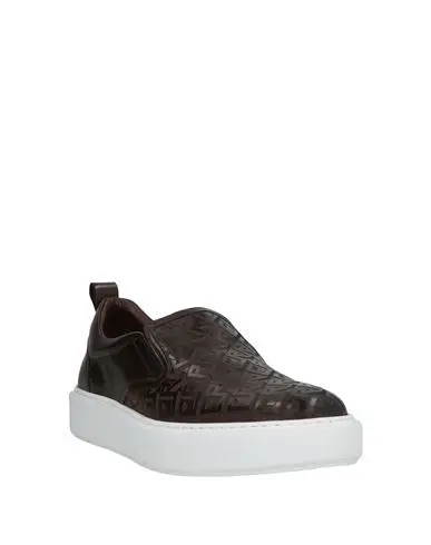 CERRUTI 1881 Leather Slip-on Sneakers