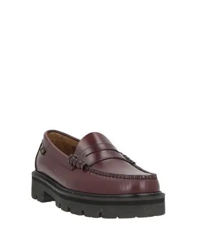G.H. BASS & CO. Leather Penny Loafers - Red