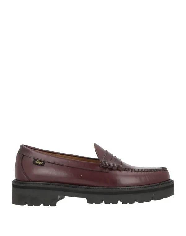 G.H. BASS & CO. Leather Penny Loafers - Red