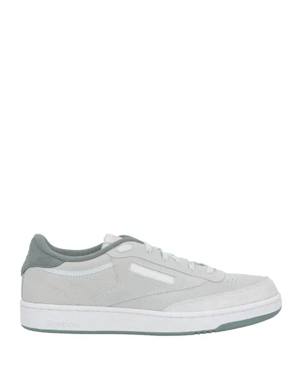 REEBOK Club C 85 Light Leather And Textile Sneakers