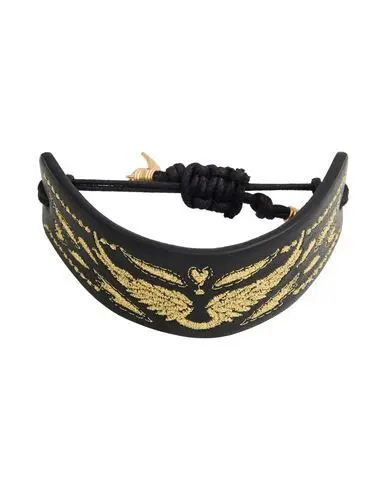 Zadig&Voltaire Embroidered Lambskin Bracelet - Black