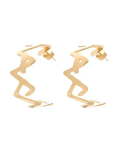 Marni Metal Hoop Earrings - Gold