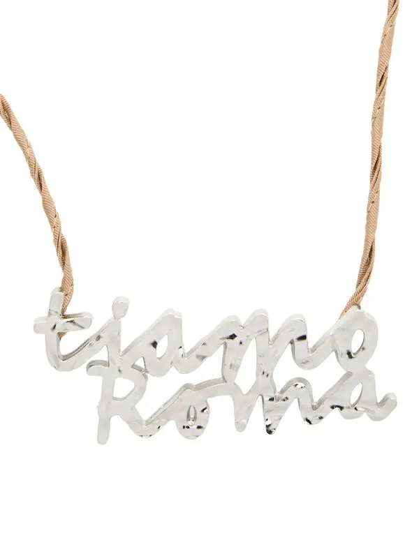 ALYSI Metal Pendant Necklace
