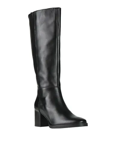 Tommy Hilfiger Pebbled Leather Block Heel Boots