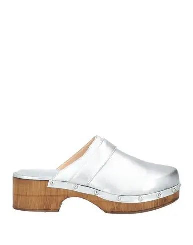 COPENHAGEN  Metallic Leather Clogs