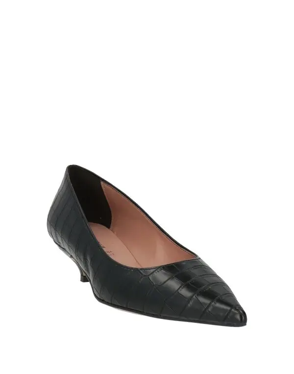 DIVINE FOLLIE Crocodile-effect Pumps