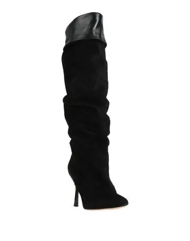 DIVINE FOLLIE Leather Over-the-knee Boots With Stiletto Heel