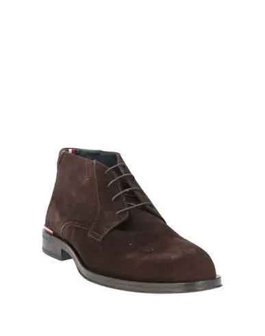 Tommy Hilfiger Suede Ankle Boots - Brown