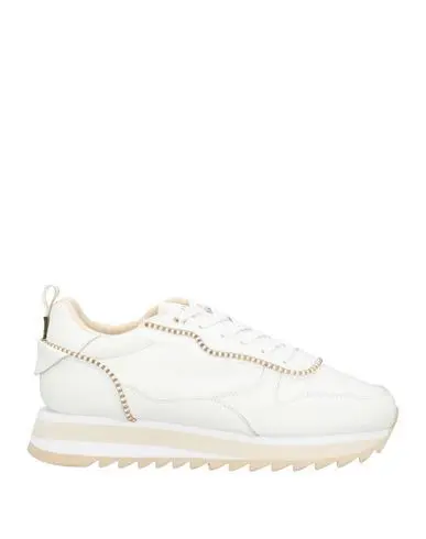 APEPAZZA Leather Low-top Sneakers With Stud Embellishments